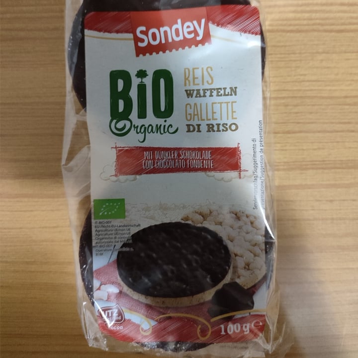 Sondey Bio gallette di riso con cioccolato fondente Review | abillion