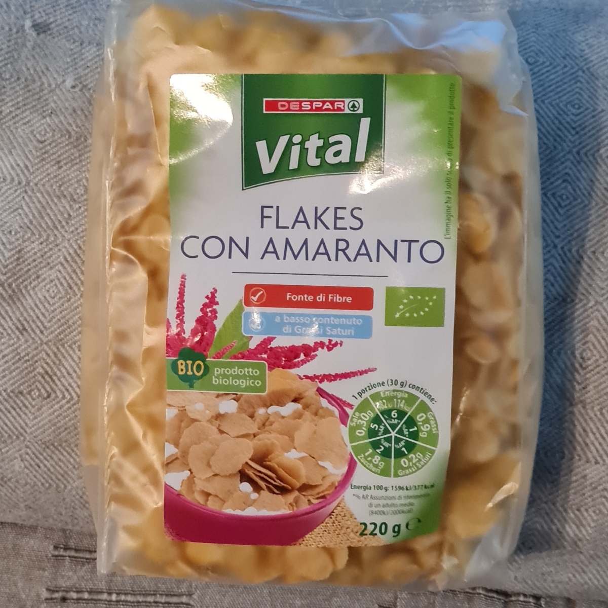 Flakes con Amaranto from Despar vital - Vegan Product Reviews & Ratings ...