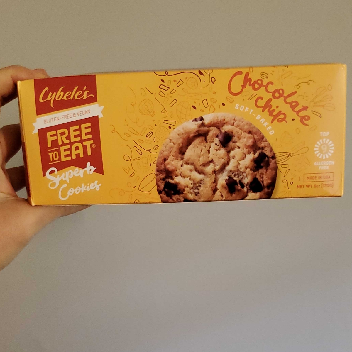 Chocolate chip cookies from Cybele's - Vegan Product Reviews & Ratings ...