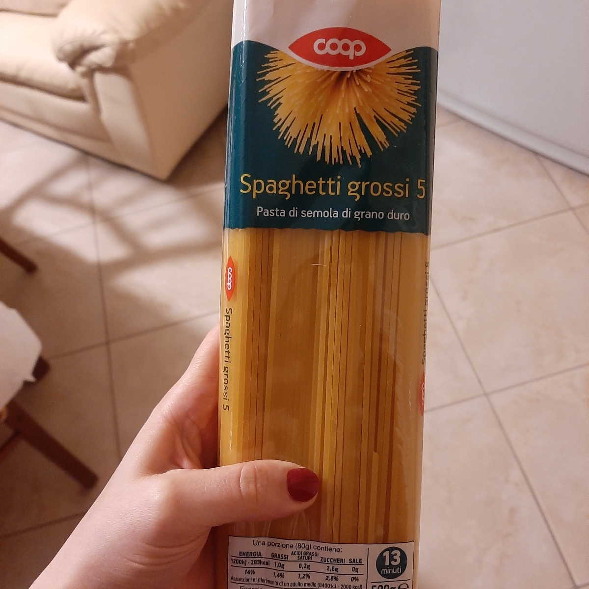Spaghetti Grossi 5 from Coop - Vegan Product Reviews & Ratings | abillion