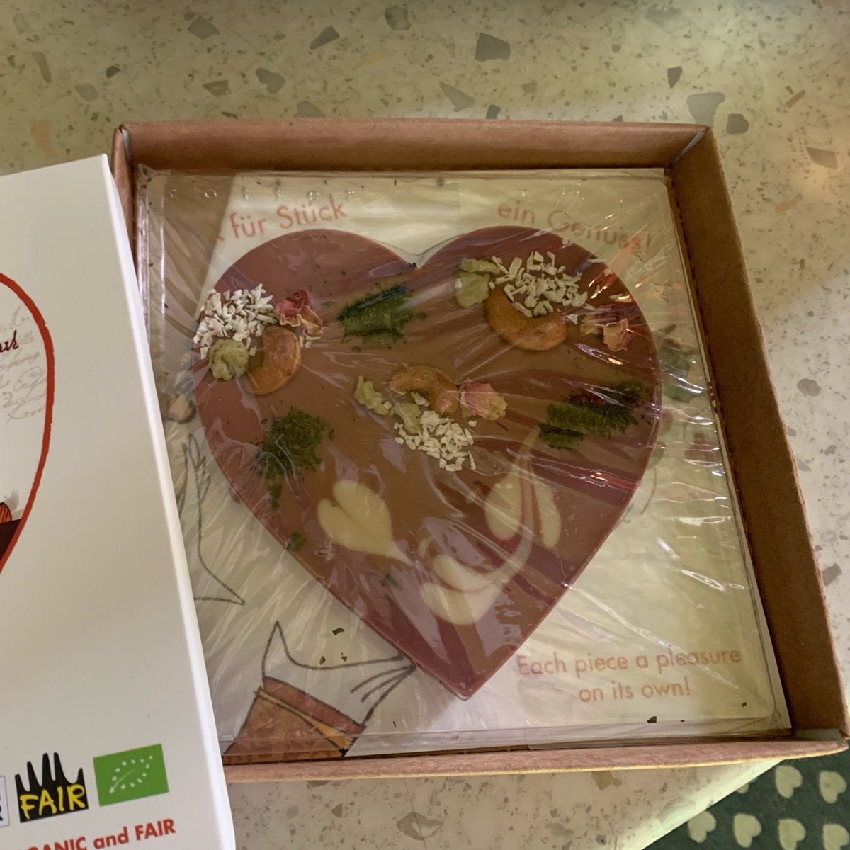 Mixing heart from zotter - Vegan Product Reviews & Ratings | abillion