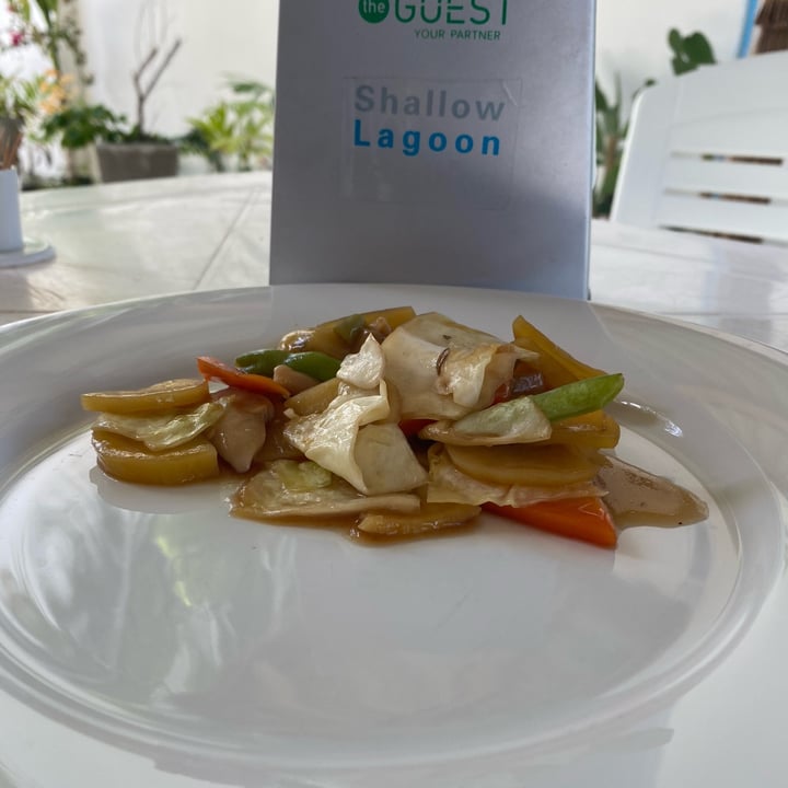Shallow Lagoon Restaurant Rasdhoo, Maldives Vegetable chopsuey Review ...