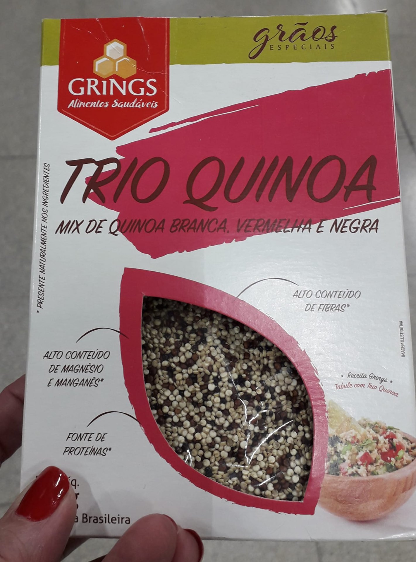 Grings alimentos saudáveis Trio de Quínoa Reviews | abillion