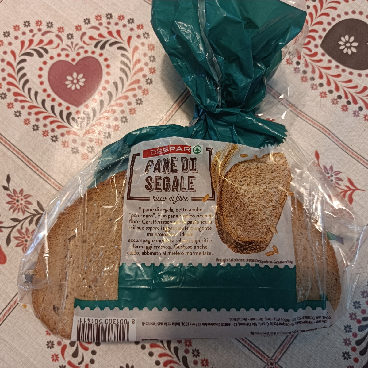 Pane di segale from Despar - Vegan Product Reviews & Ratings | abillion