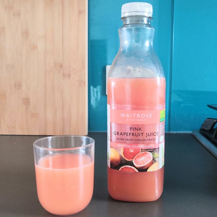Waitrose & partners Pink Grapefruit Juice Review | abillion