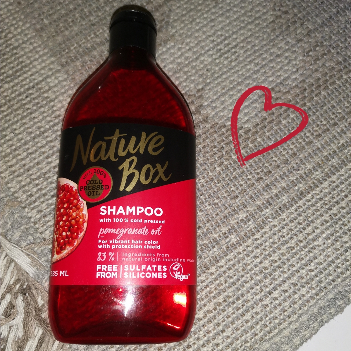 Pomegranate Shampoo from Nature Box Beauty - Vegan Product Reviews ...