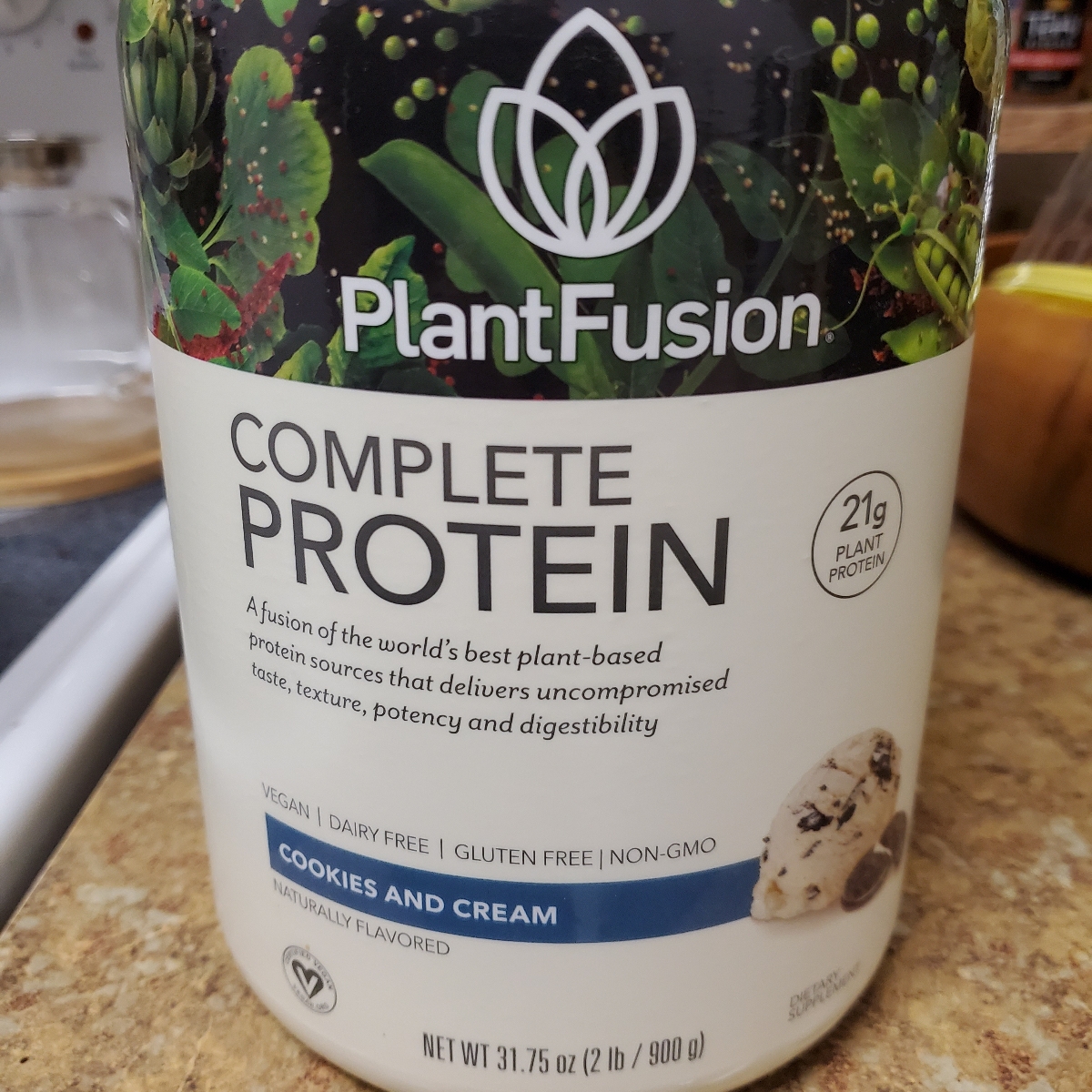 Cookies and Cream Complete Protein from PlantFusion - Vegan Product ...