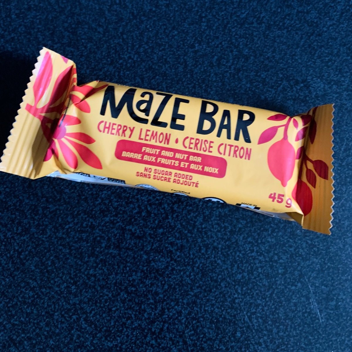 Maze Bar Cherry Lemon Fruit and Nut Bar Reviews | abillion