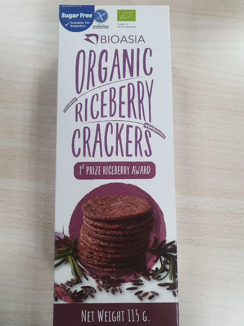 Organic Riceberry Crackers from Bioasia - Vegan Product Reviews ...