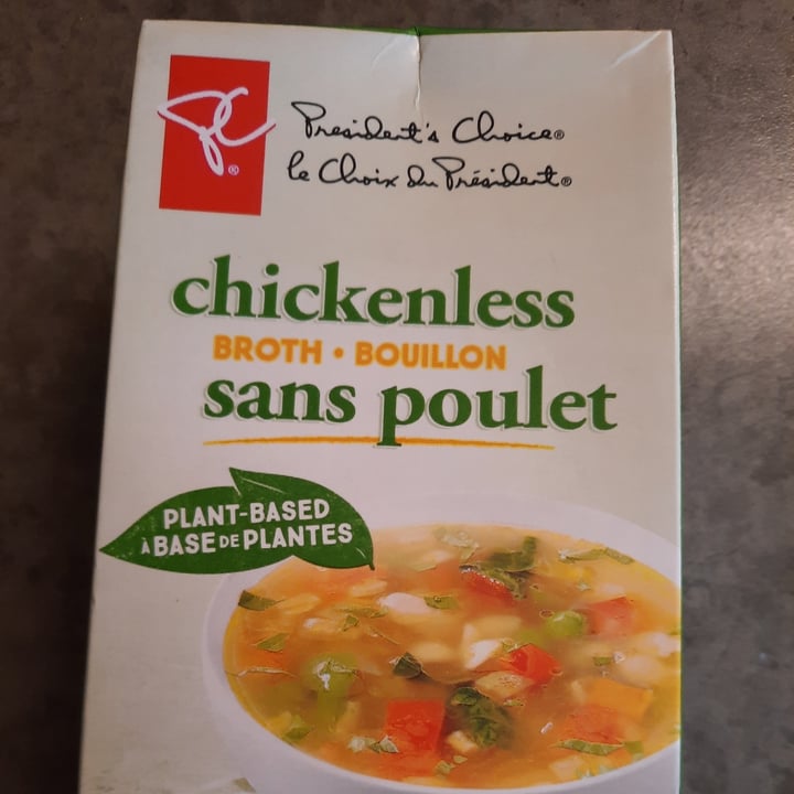 President's Choice Chickenless Broth Review | abillion