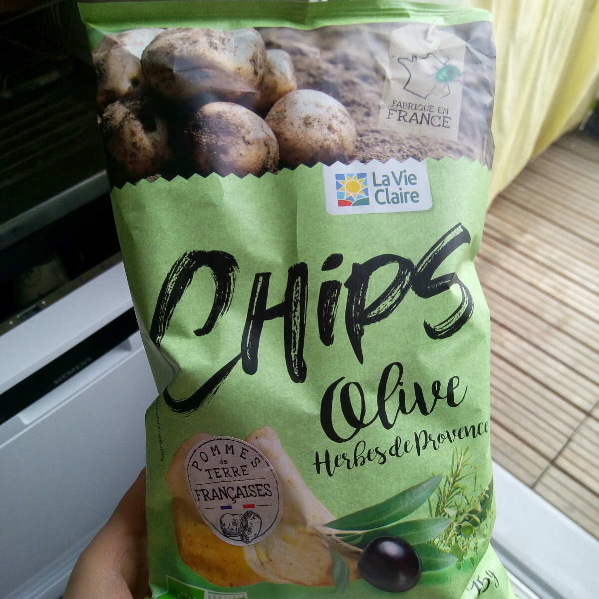 Chips olive herbes de provence from La vie claire - Vegan Product ...
