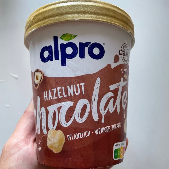 Alpro Hazelnut Chocolate Ice Cream Review | abillion