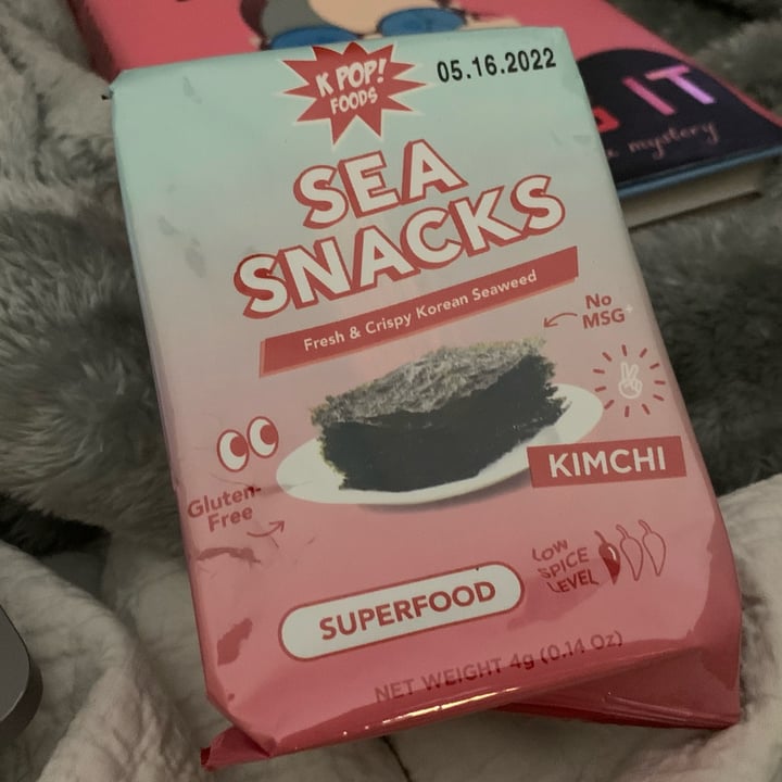 K Pop! Foods Sea Snacks Review | abillion