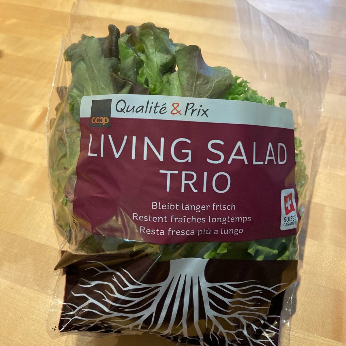 LIVING SALAD TRIO from Coop Qualitè & Prix - Vegan Product Reviews ...