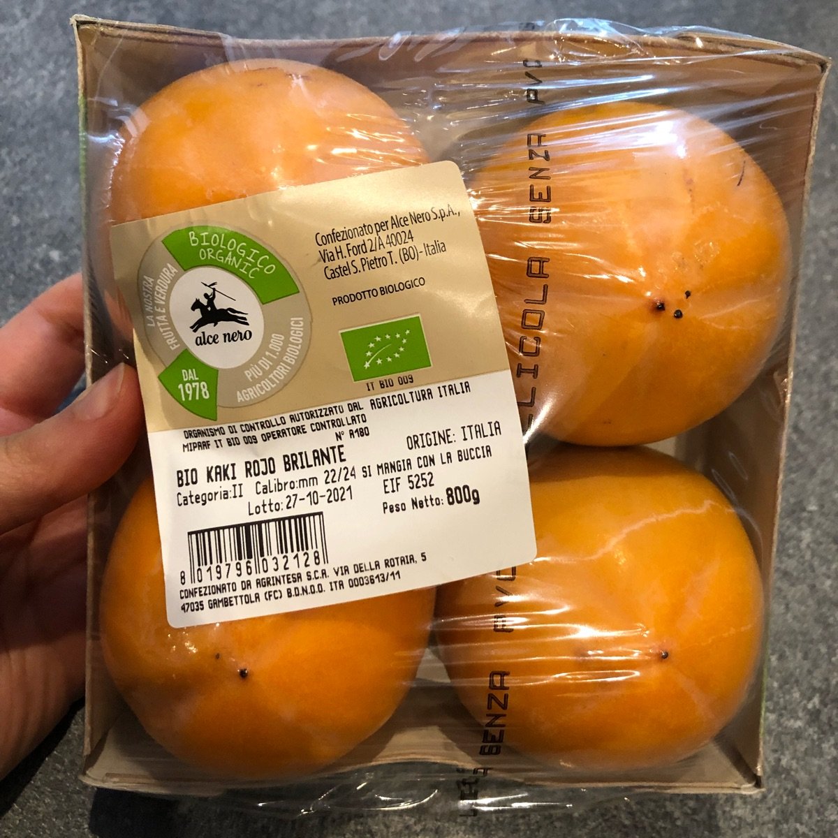 Bio kaki rojo from Alce Nero - Vegan Product Reviews & Ratings | abillion