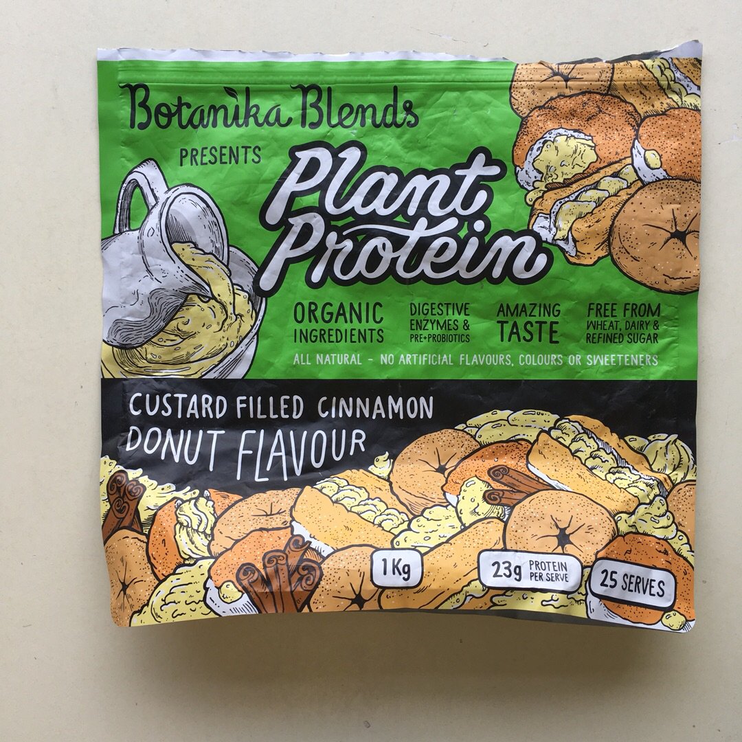 Botanika Blends Custard Filled Cinnamon Donut Protein Powder from ...