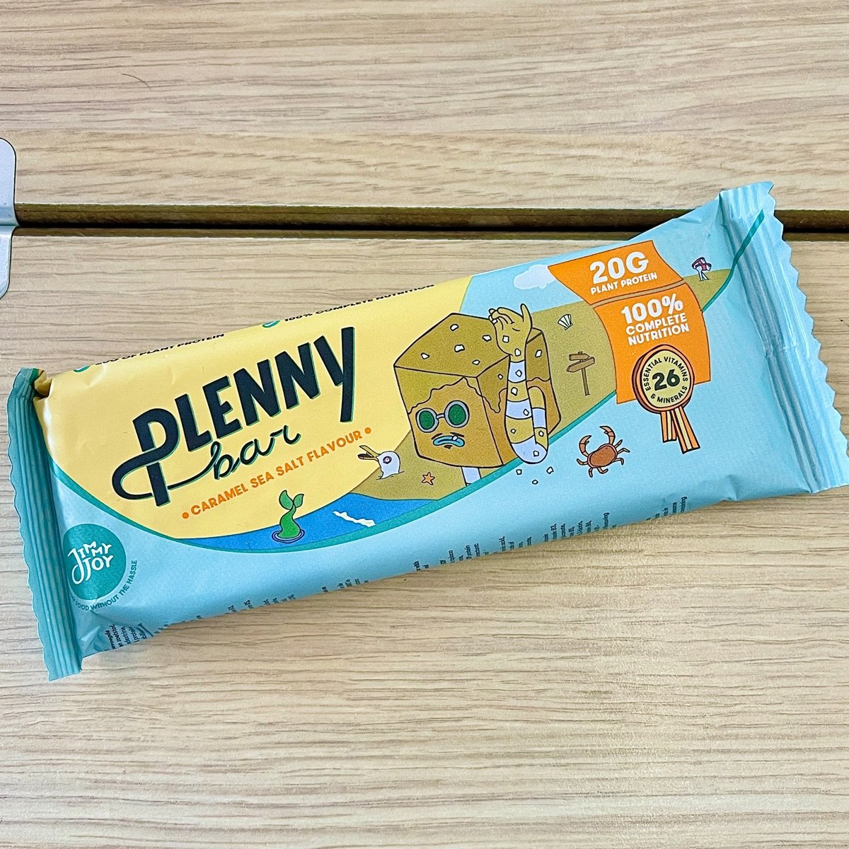 Plenny Bar v2.0 Caramel Sea Salt from Jimmy Joy - Vegan Product Reviews ...