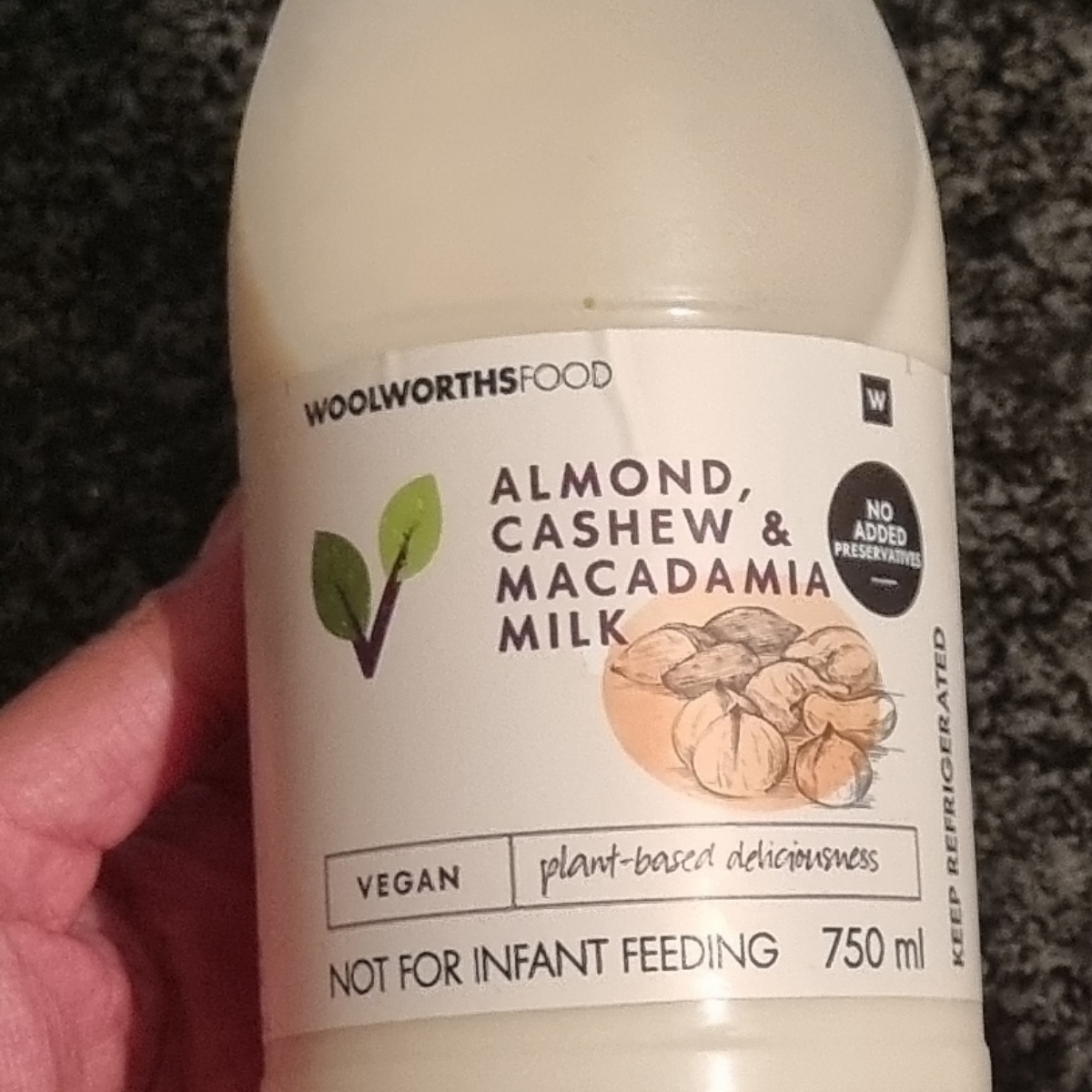 Woolworths Food Almond Cashew And Macadamia Milk Reviews Abillion
