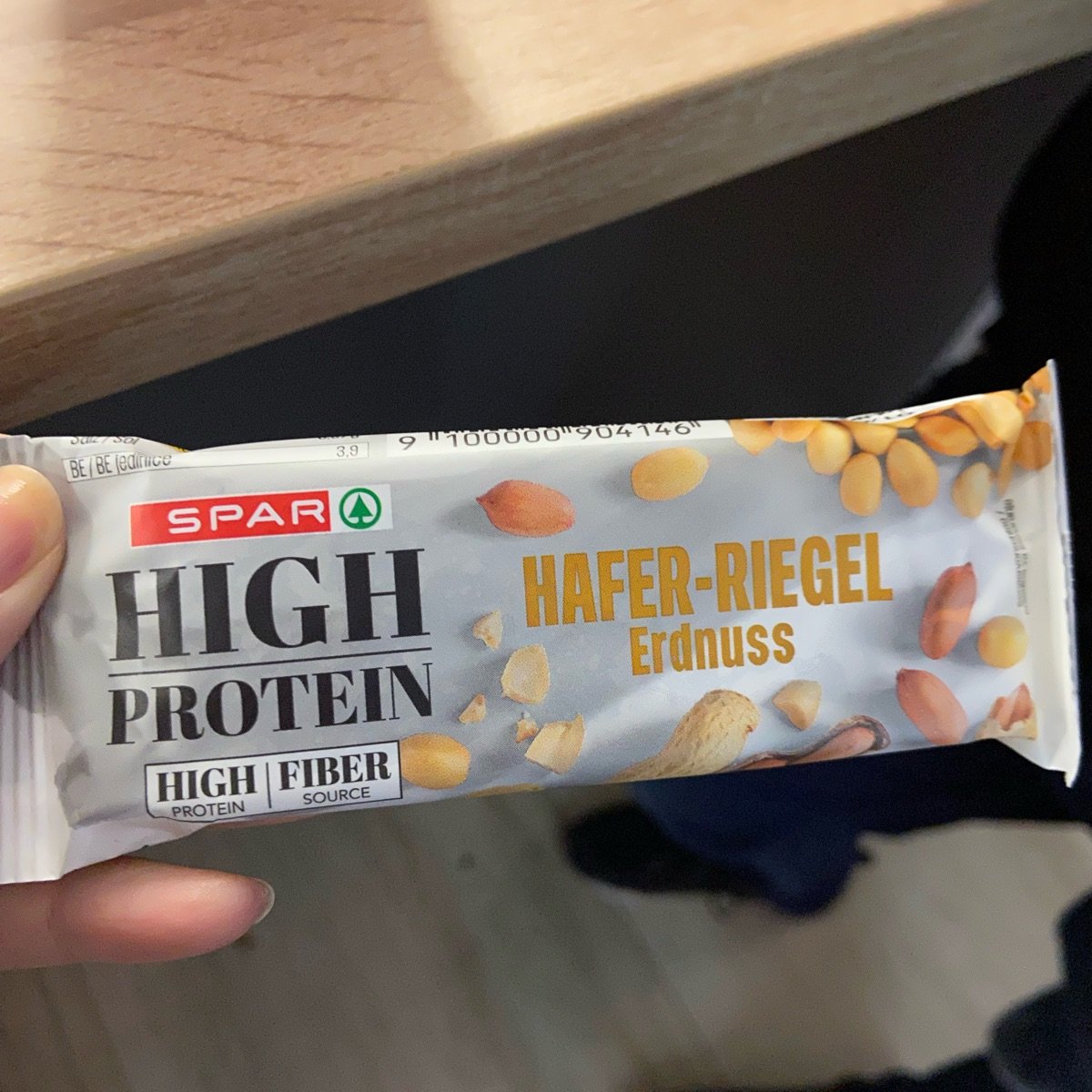high protein hafer-riegel erdnuss from Spar - Vegan Product Reviews ...