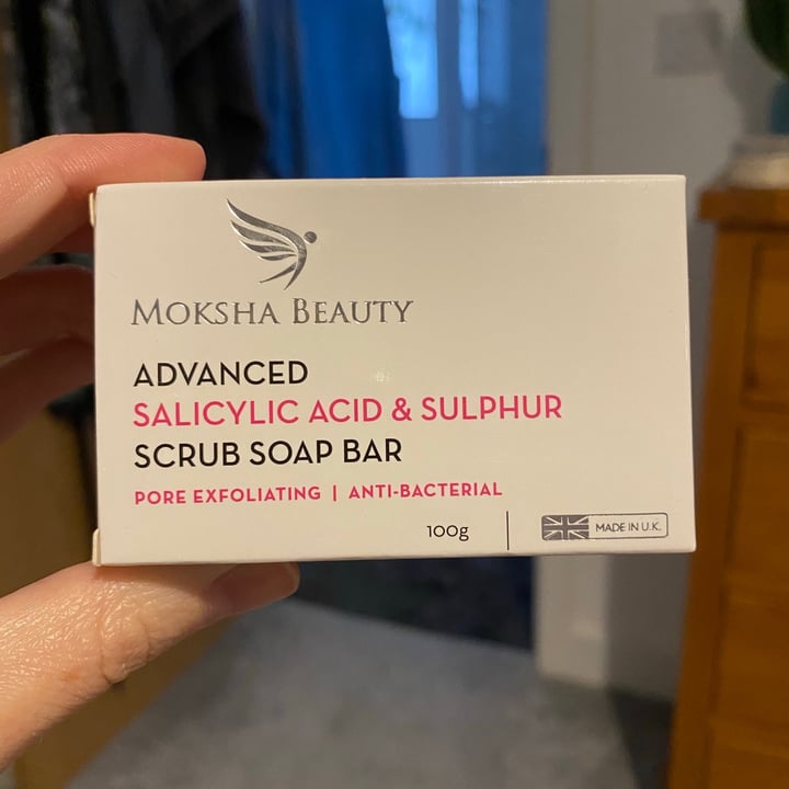 Moksha beauty Advanced Salicylic Acid & Sulphur Scrub Soap Bar Review ...