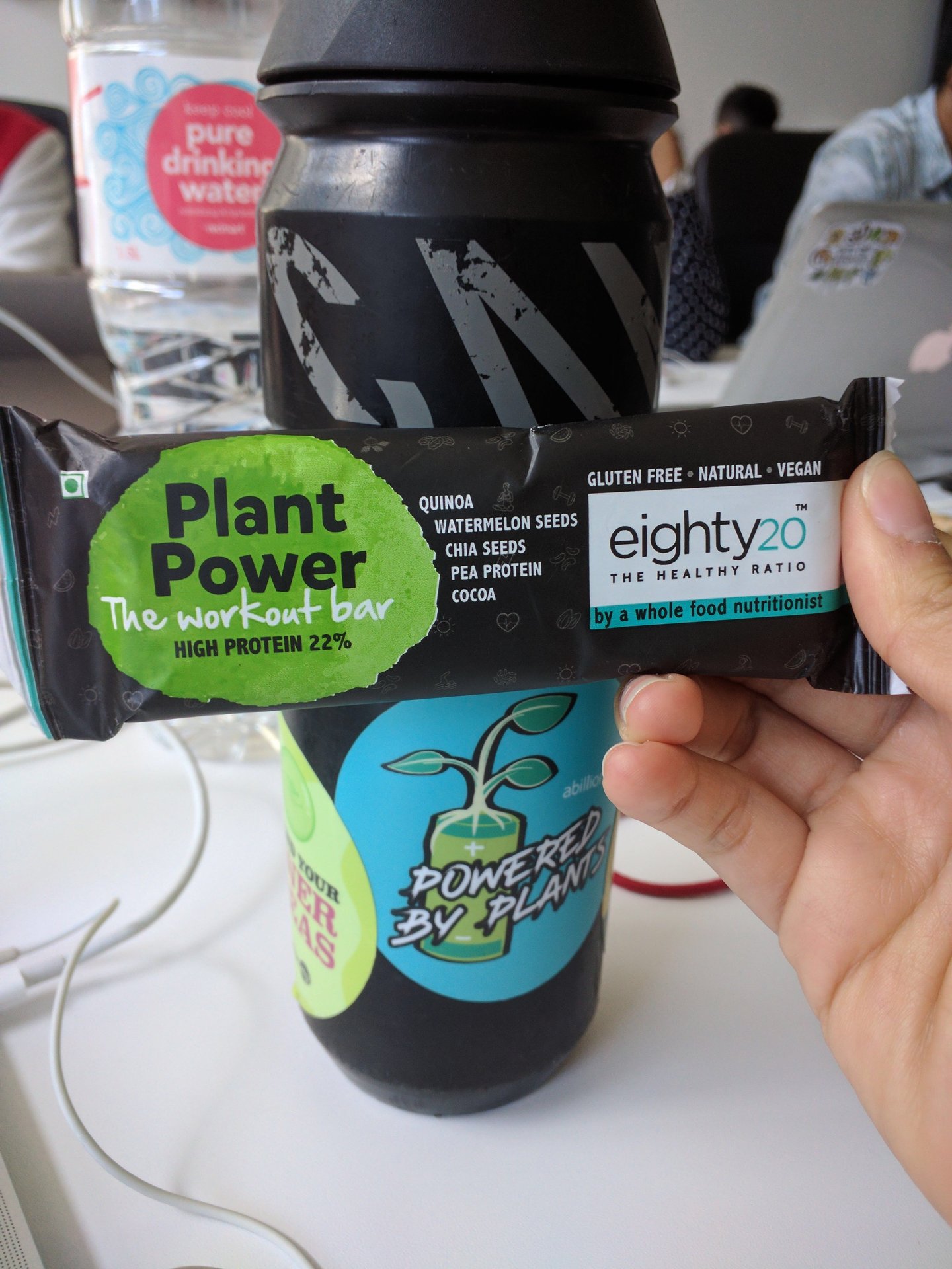Plant Power Workout Bar from Eighty20 - Vegan Product Reviews & Ratings ...