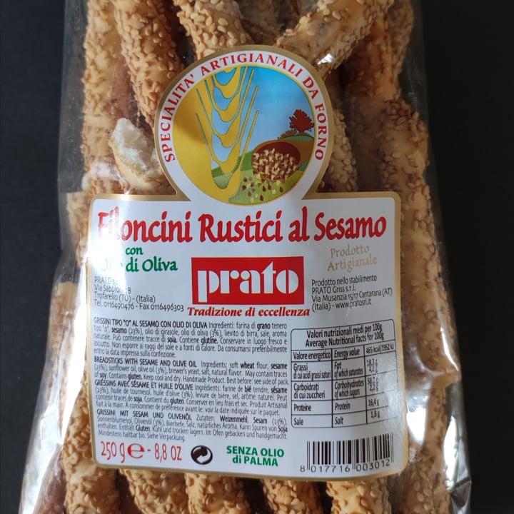 Prato Filoncini Rustici al Sesamo Review | abillion
