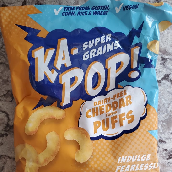 Ka-Pop Dairy-Free Cheddar Puffs Review | abillion