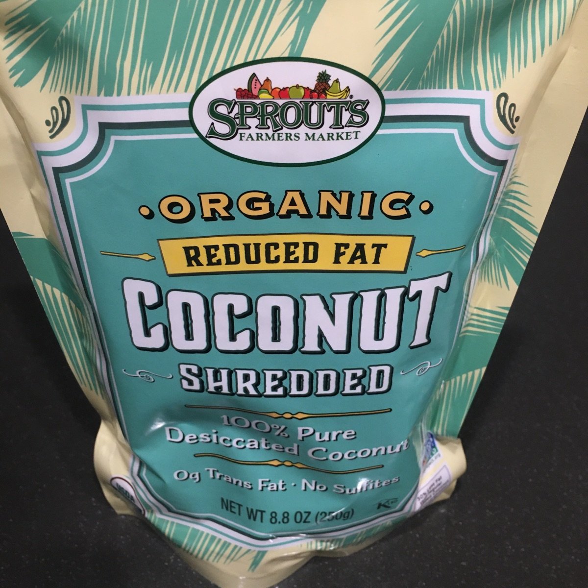 Shredded Coconut Reduced Fat from Sprouts Farmers Market - Vegan ...