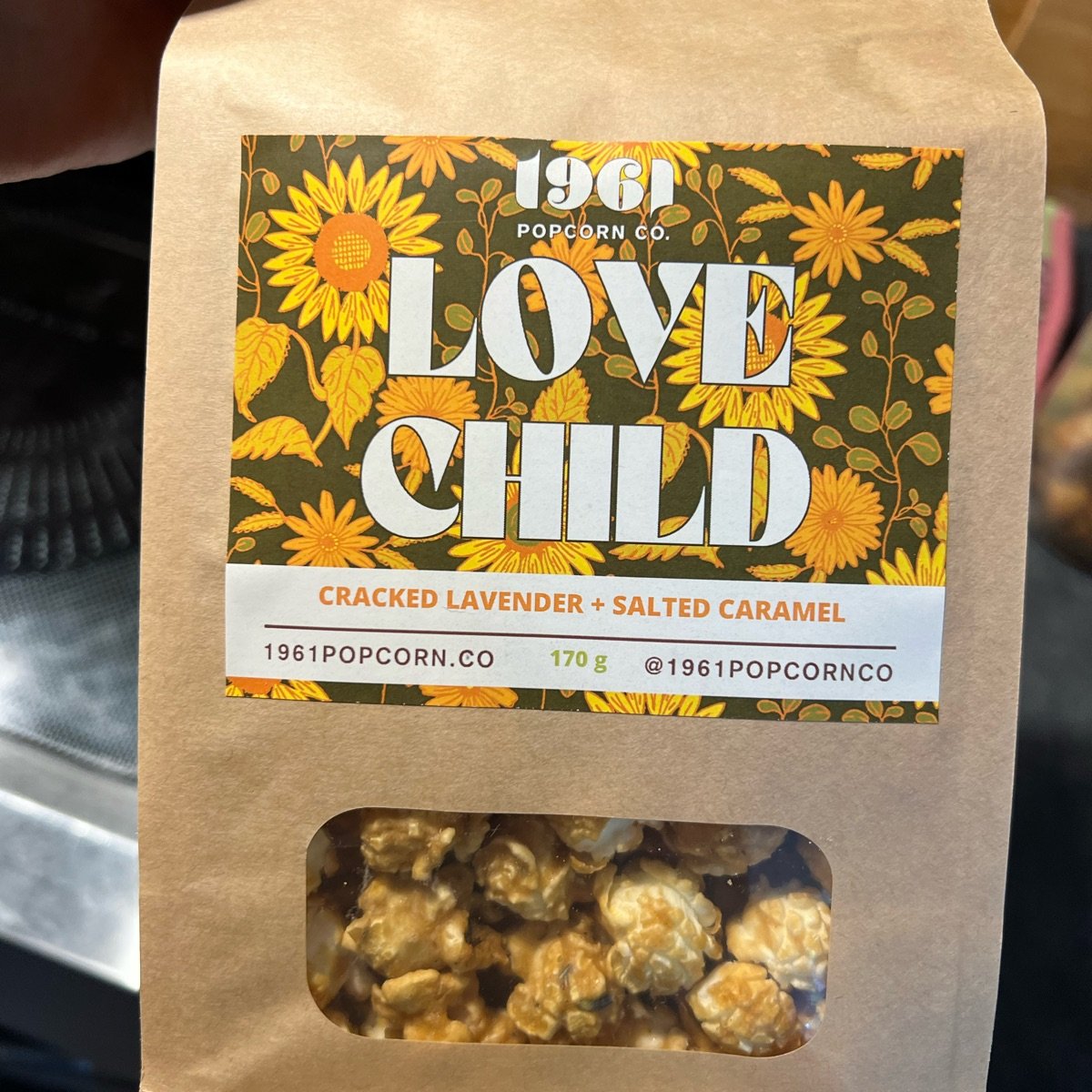 Love Child - Cracked Lavender + Salted Caramel from 1961 Popcorn Co ...