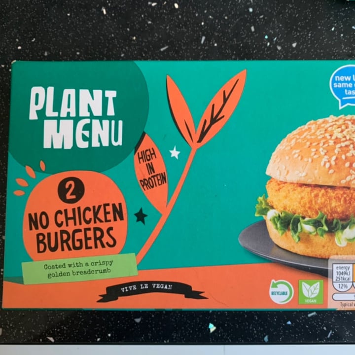Plant Menu 2 No Chicken Burgers Review | abillion