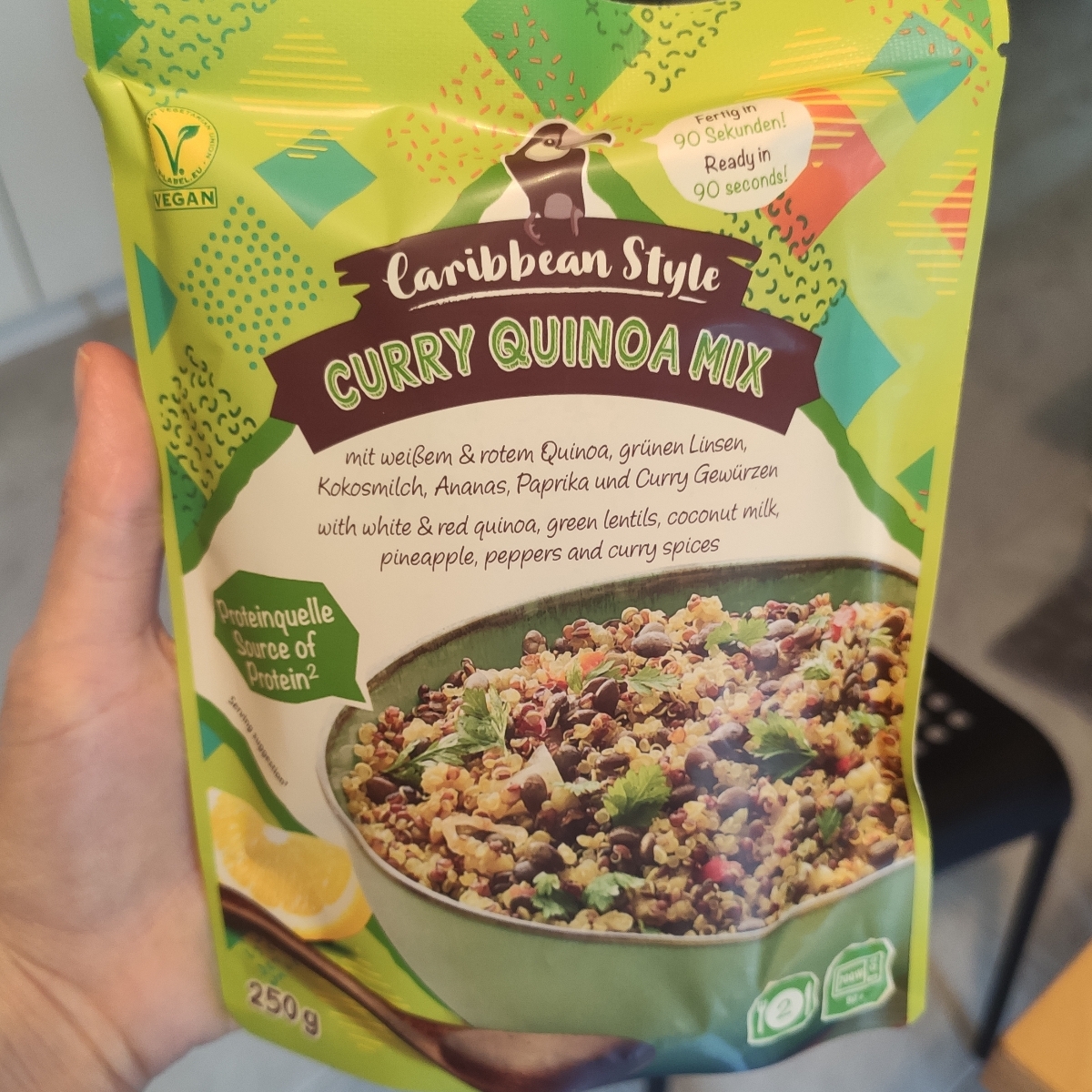 Curry Quinoa Mix from Caribbean Style - Vegan Product Reviews & Ratings ...
