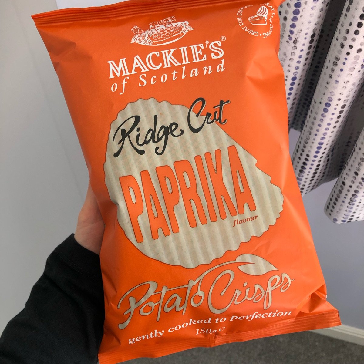 Paprika Ridge Cut Crisps from Mackie's of Scotland - Vegan Product ...