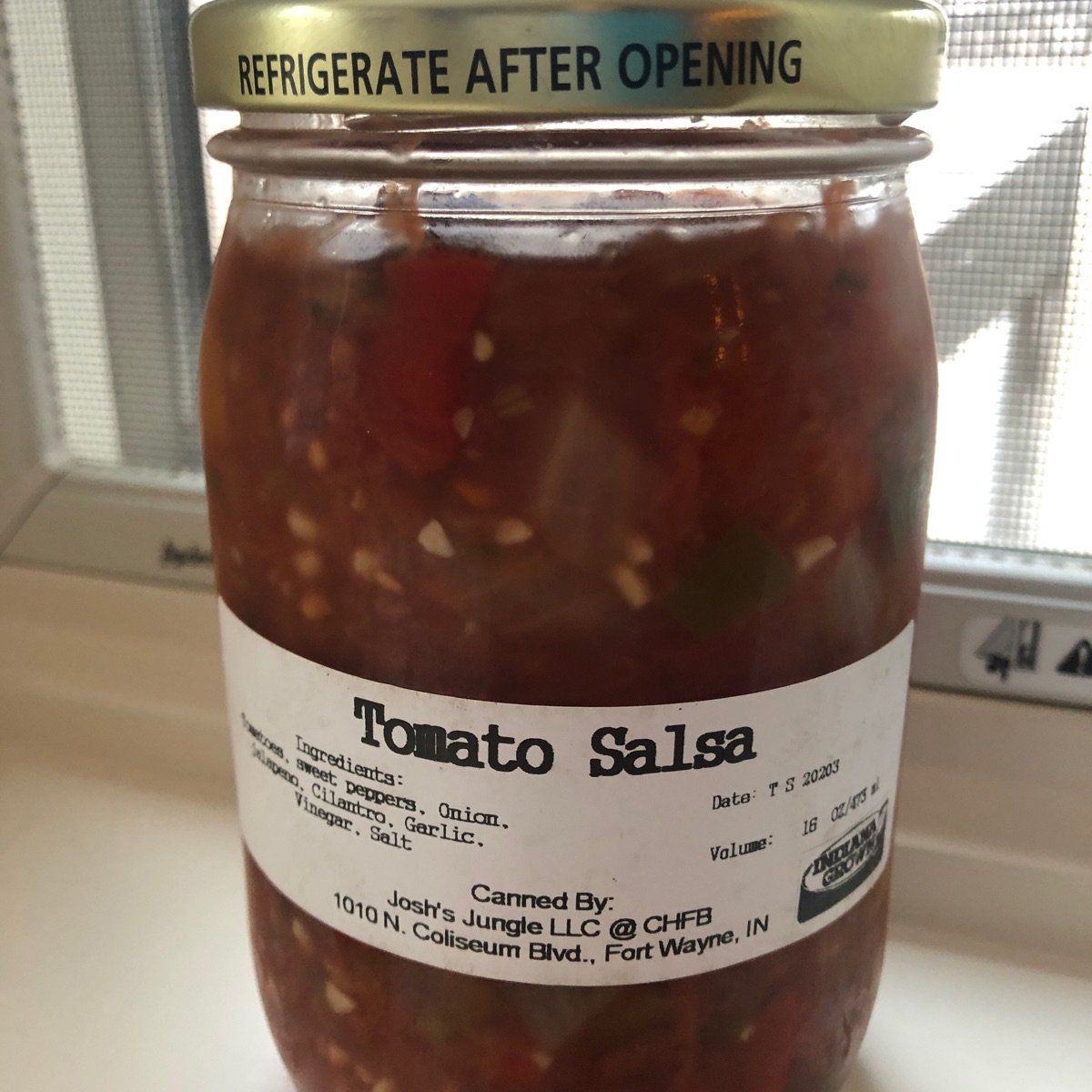 Tomato salsa from Josh’s jungle - Vegan Product Reviews & Ratings ...