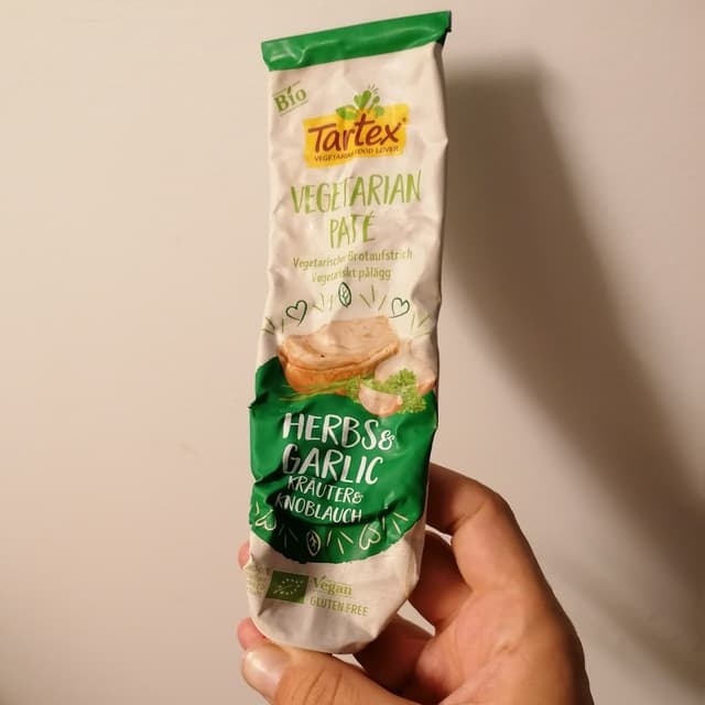 Tartex Vegetarian Pate Herbs & Garlic Reviews | abillion