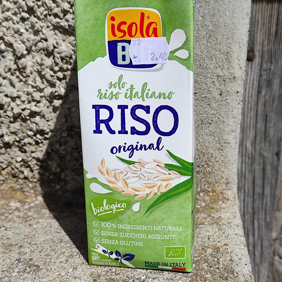 Riso original from Isola bio - Vegan Product Reviews & Ratings | abillion