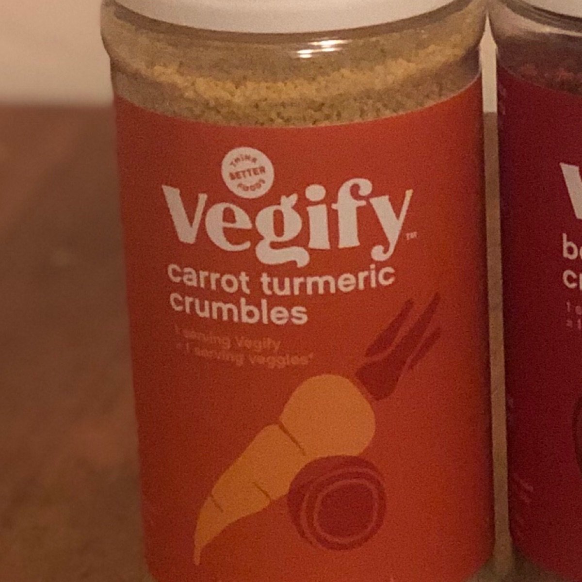 Carrot Turmeric Crumbles from Vegify - Vegan Product Reviews & Ratings ...