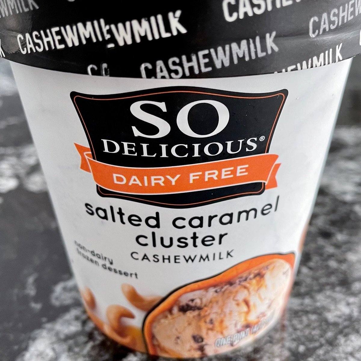 Salted Caramel Cluster Cashewmilk Frozen Dessert from So Delicious ...