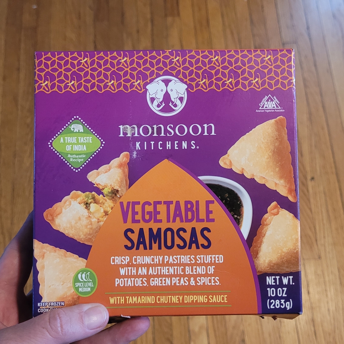 Vegetable Samosas from Monsoon Kitchen - Vegan Product Reviews ...