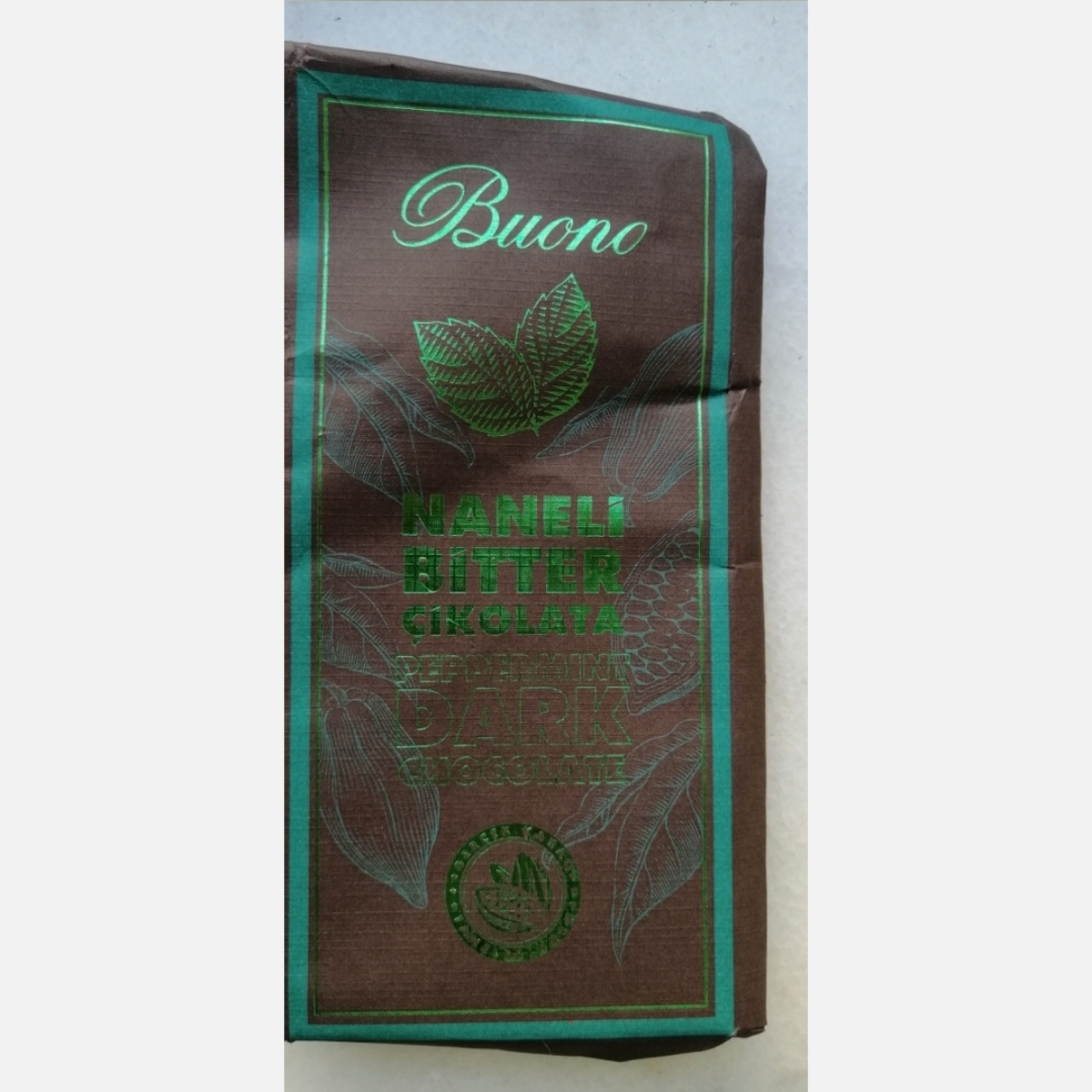 Naneli Bitter Çikolata from Buono Chocolate - Vegan Product Reviews ...