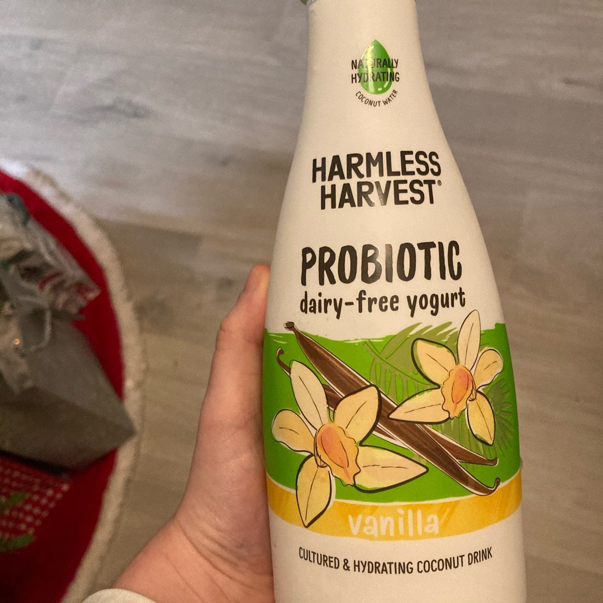 Vanilla probiotic dairy free yogurt drink from Harmless Harvest - Vegan ...