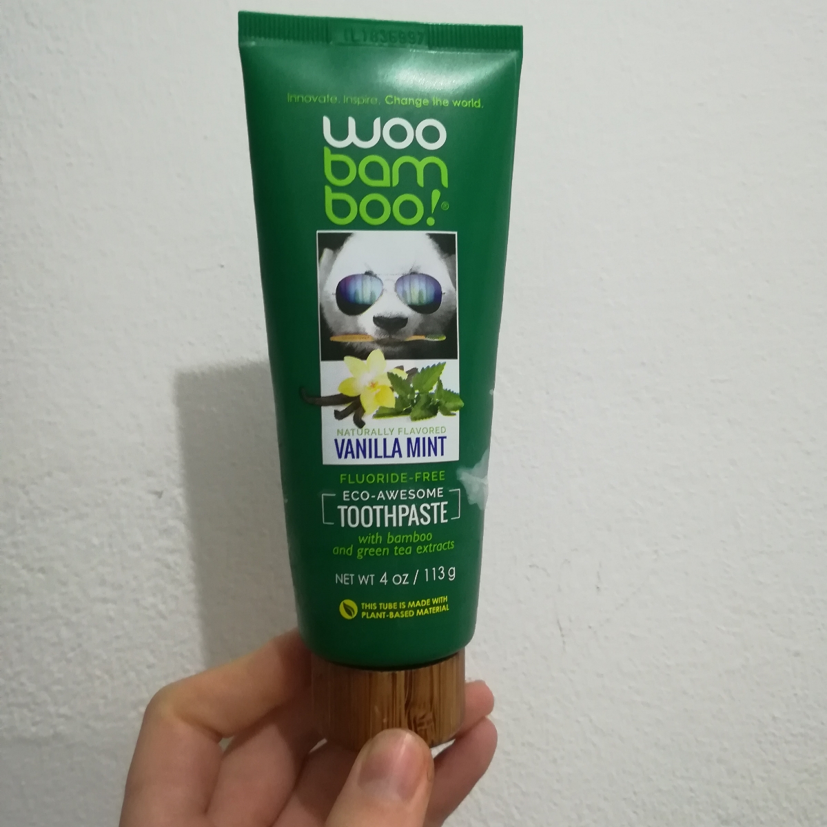Vanilla Mint Toothpaste from WooBamboo - Vegan Product Reviews ...