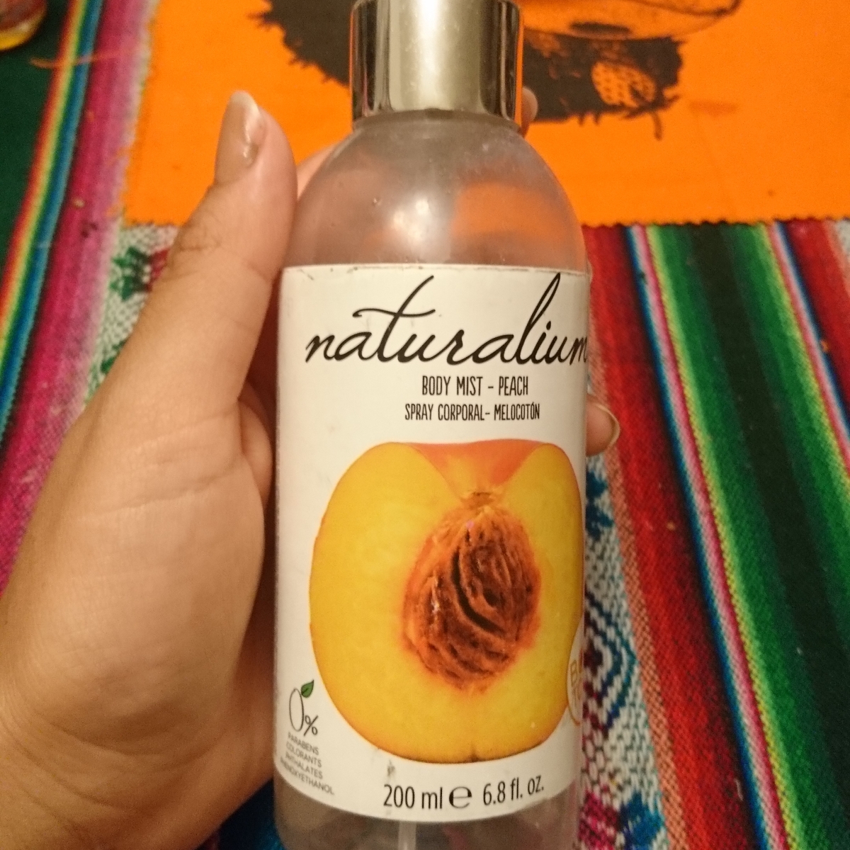 Spray Corporal De Melocotón from Naturalium - Vegan Product Reviews ...
