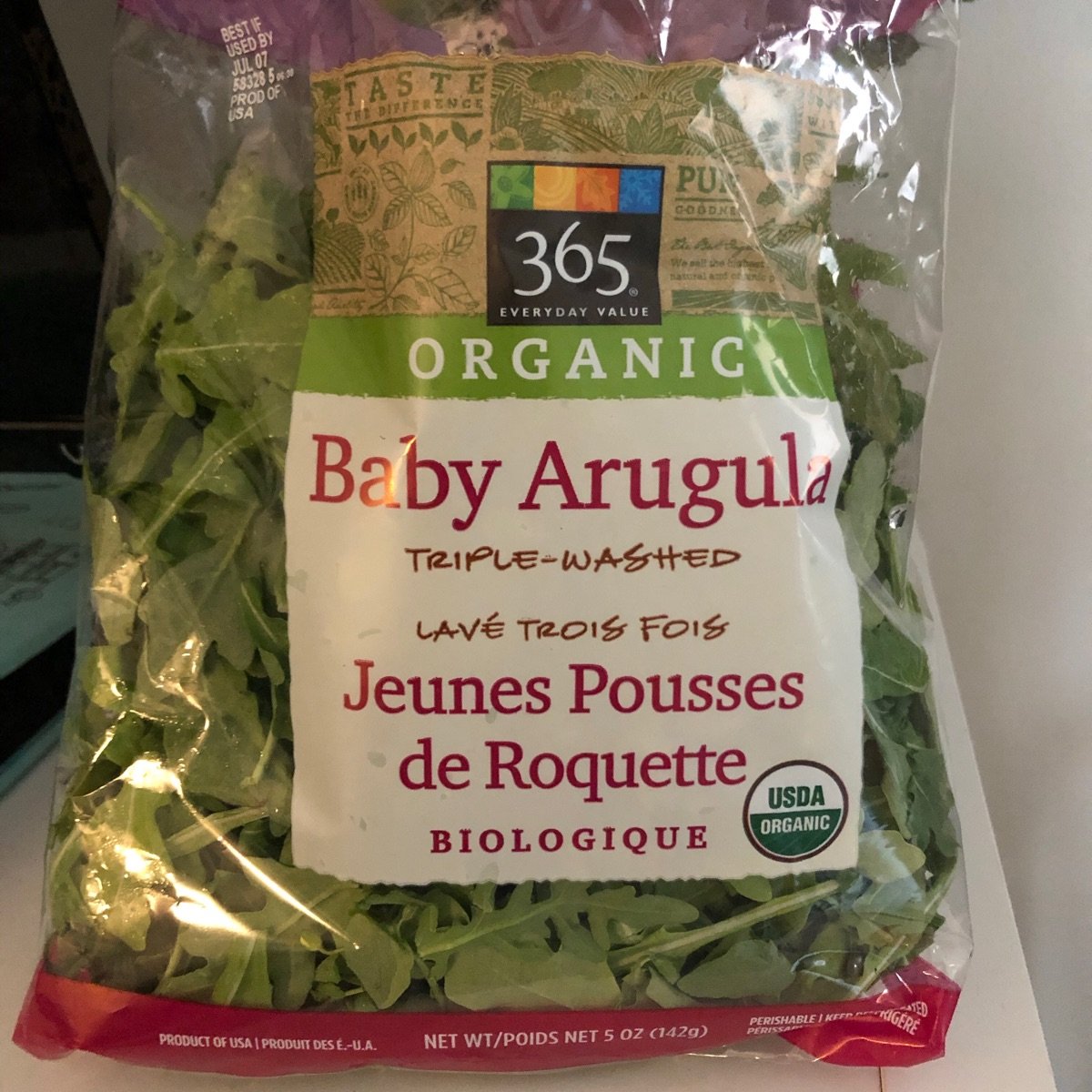Organic Arugula from 365 Whole Foods Market - Vegan Product Reviews ...