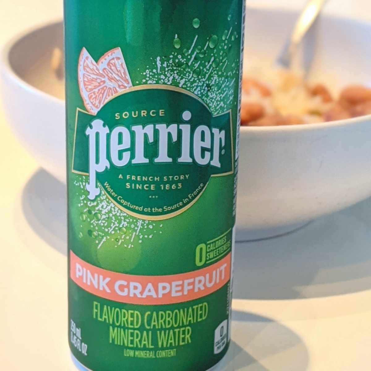 PERRIER - Carbonated Mineral Water - Pink Grapefruit-flavored from ...