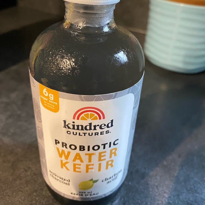 Kindred Cultures Probiotic Water Kefir With Activated Charcoal Review ...