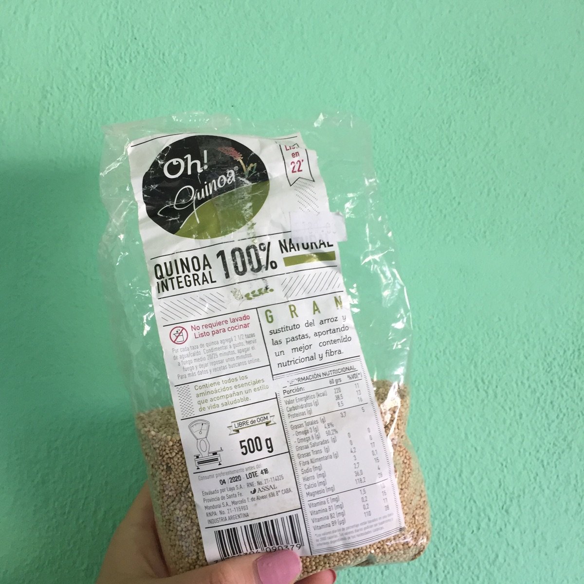 Oh Quinoa! Quinoa Integral Reviews | abillion