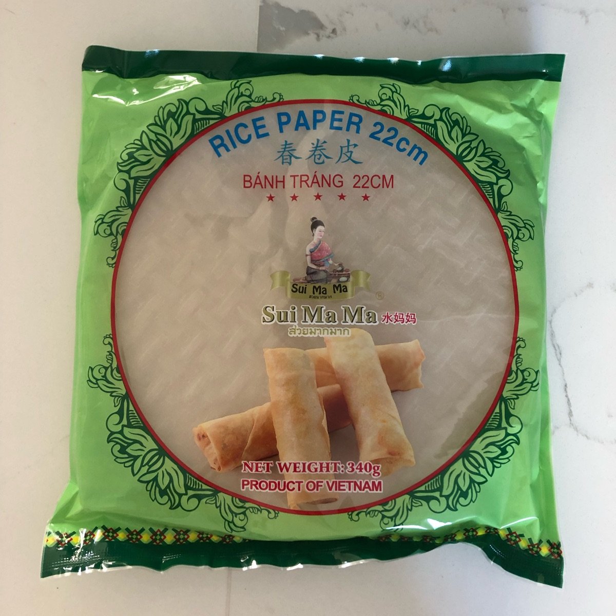 Rice paper from Sui Ma Ma - Vegan Product Reviews & Ratings | abillion