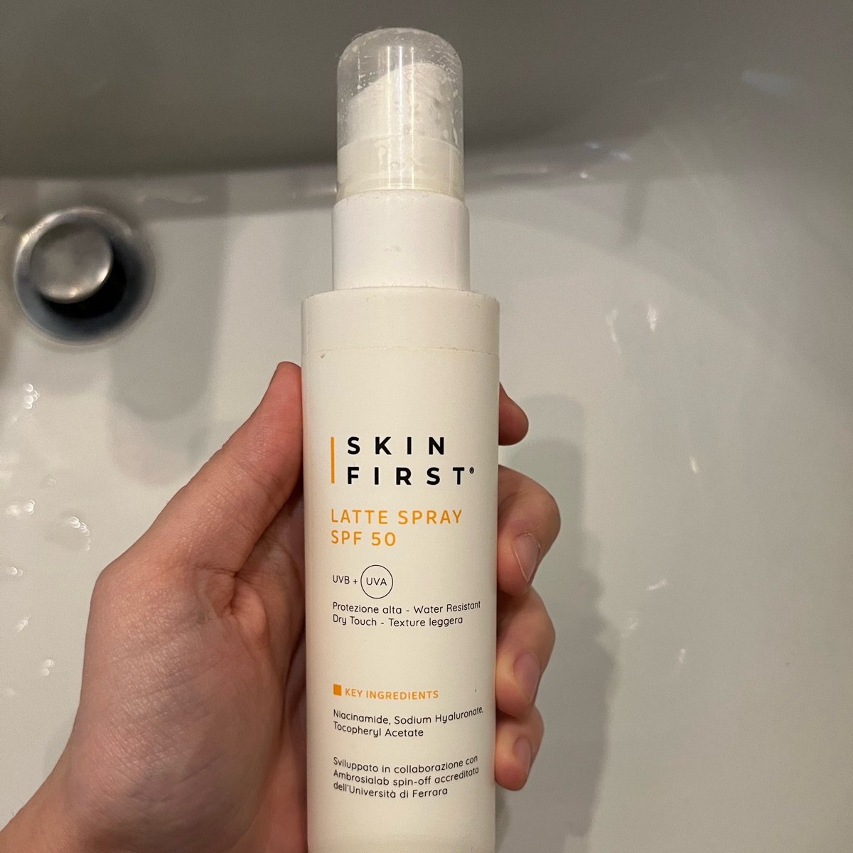 Latte Spray SPF 50 from Skin First Cosmetics - Vegan Product Reviews ...