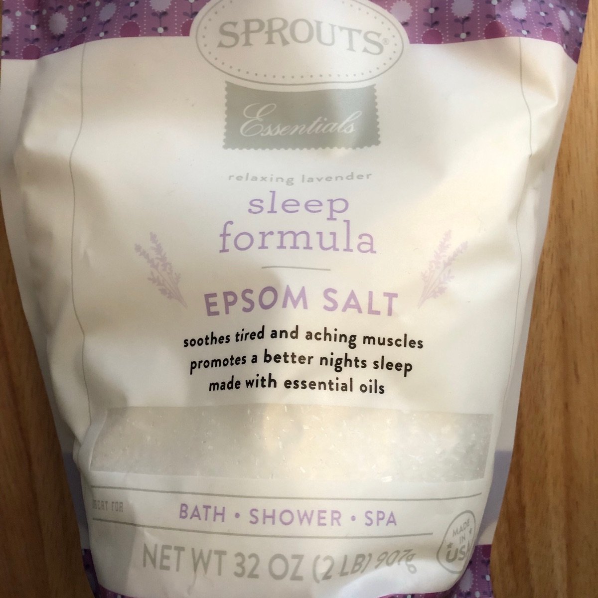 Sleep Formula Epsom Salt from Sprouts Farmers Market - Vegan Product ...
