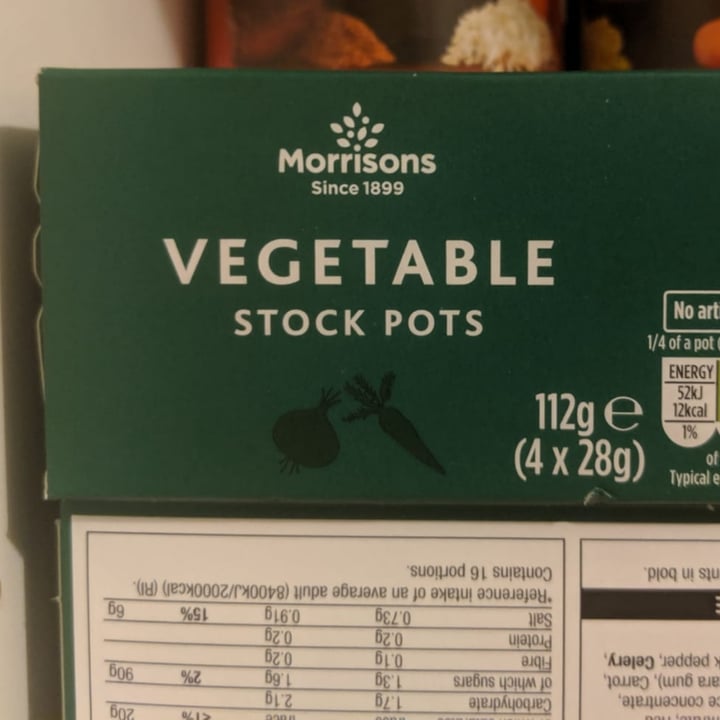Morrisons Vegetable stock pots Review | abillion